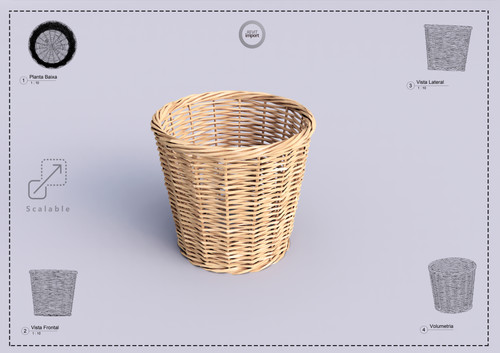 M Basket 2 Scalable Revit High Quality | RevitImport