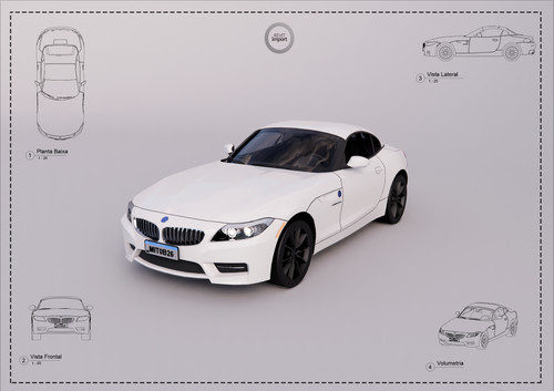 L BMW Z4 Revit High Quality | RevitImport