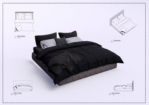 Bed Revit 44 High Quality | RevitImport