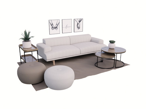 M SET 040 Living Room 002 Revit | RevitImport