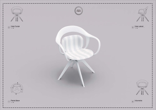 M Armchair SILLA_1007 Revit | RevitImport