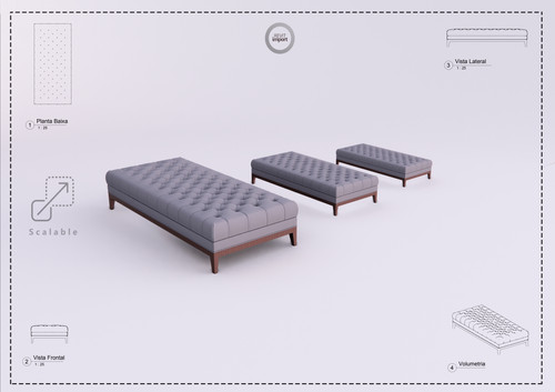 Puff 24 Scalable Revit High Quality | RevitImport