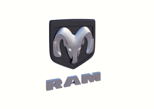 Dodge Ram Logo Scalable | RevitImport