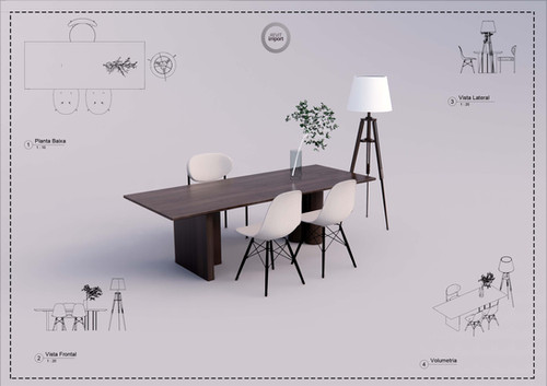 M Desktable M 179 Revit High Quality | RevitImport