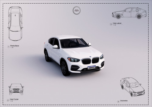 L BMW X4 Revit High Quality | RevitImport