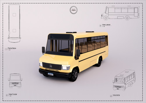 L MicroBus Revit High Quality | RevitImport