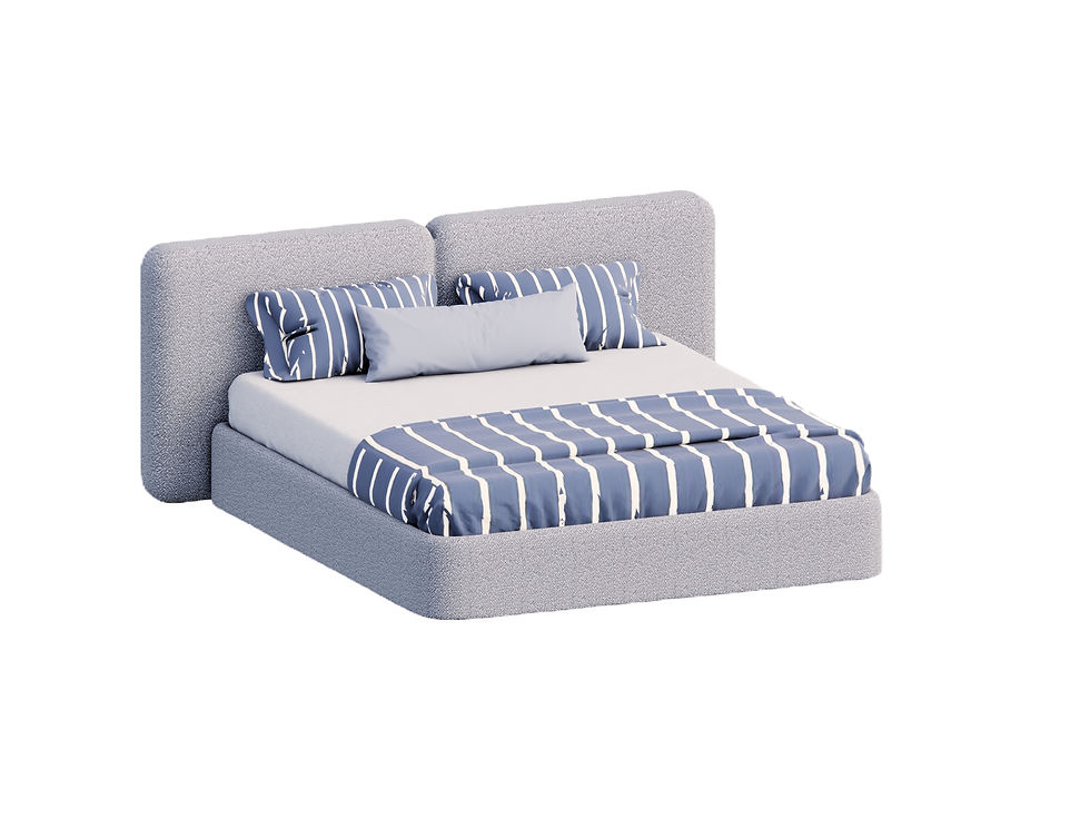 Bed Textured IA 1 Revit 2023 | RevitImport