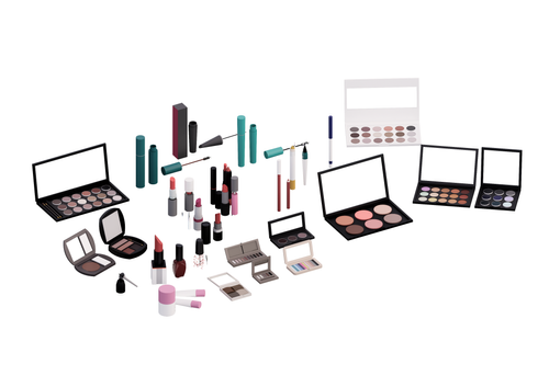 R Set Makeup Decoration Revit | RevitImport