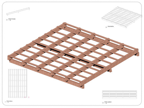 F Parametric Roof Timber 02 Revit High Quality | RevitImport