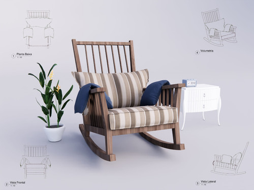 Armchair Revit 18 High Quality | RevitImport