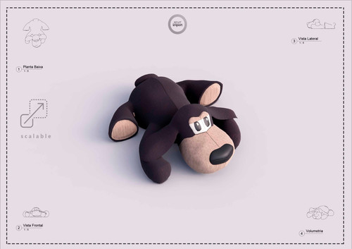 M Scalable Teddy bear Revit High Quality | RevitImport