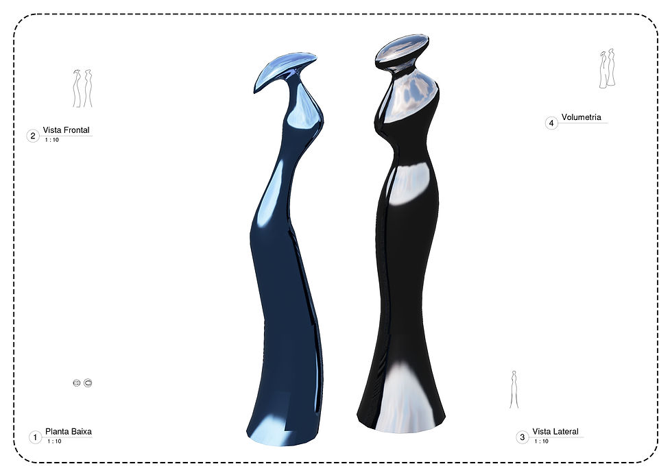 M Sculpture ED 128 Revit High Quality | RevitImport