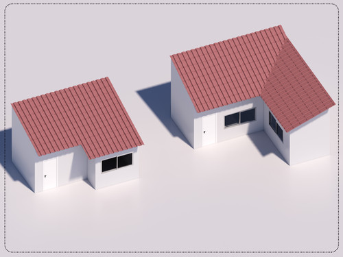 Roman Tile Parametric Revit High Quality | RevitImport