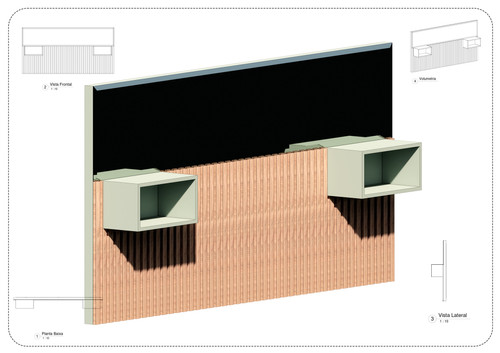 F Parametric Headboard 05 Revit High Quality | RevitImport