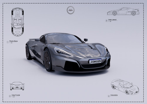 Rimac C Two Revit High Quality | RevitImport