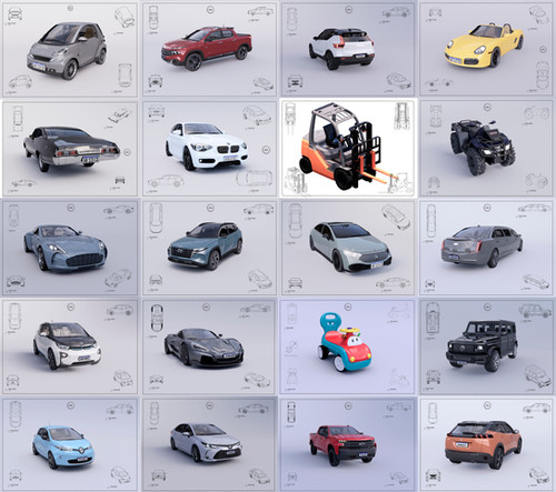 PACK VEHICLES Vol. 2 With 19 Models | RevitImport