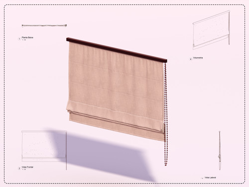 Curtain 01 Revit High Quality | RevitImport