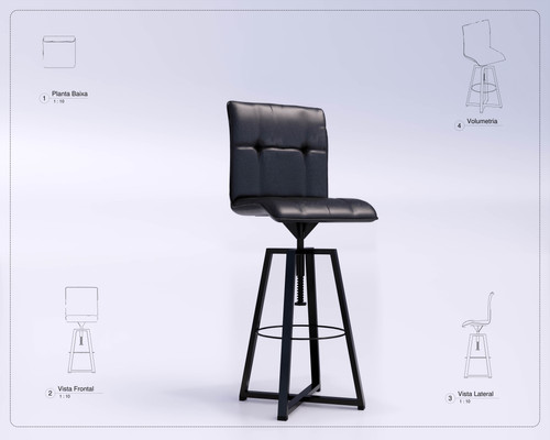 Stool Revit 5 High Quality | RevitImport