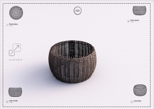 M Basket 9 Scalable Revit High Quality | RevitImport