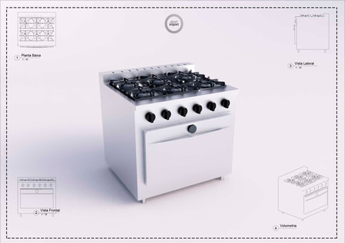 V Dom Stove High Quality | RevitImport