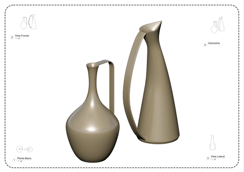 M Vase ED 125 Revit High Quality | RevitImport