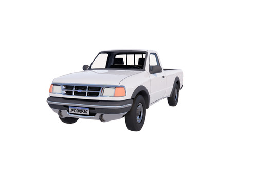 L Ford Ranger 97 Revit High Quality Revitimport