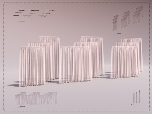 Curtain 02 Revit High Quality | RevitImport