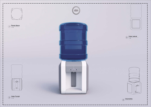R Gallon Water Fountain Revit | RevitImport