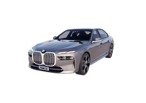 BMW I7 Car Revit High Quality | RevitImport