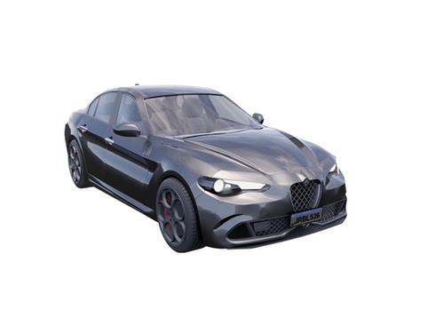 Alfa Romeo Giulia Revit High Quality | RevitImport