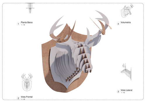 R Head Decor Wood Revit | RevitImport