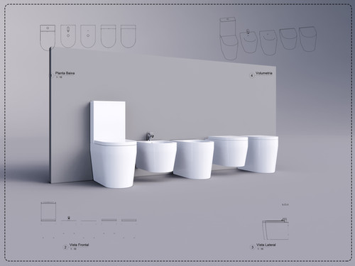 Bathroom Decor 9 Revit High Quality | RevitImport