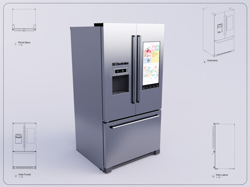 Refrigerator Revit High Quality | RevitImport