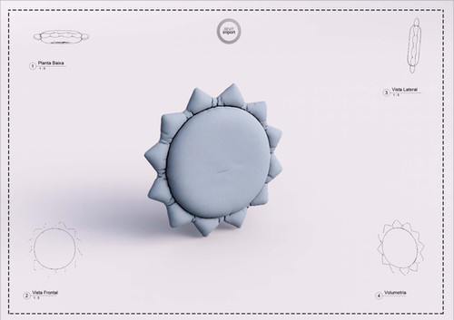 M Scalable Sun Pillow Revit | RevitImport