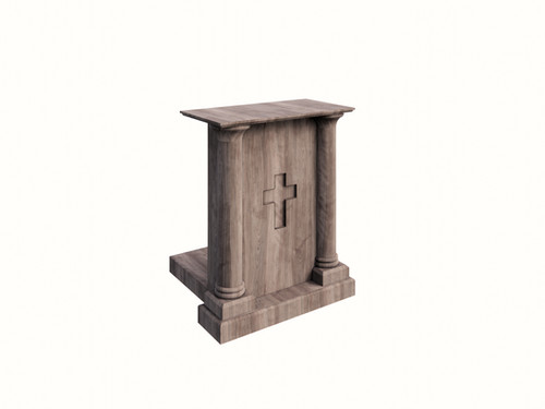 M Church Lectern Iglesia_Atril Revit | RevitImport