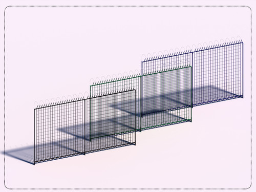 Iron Grating Parametrica Revit High Quality | RevitImport