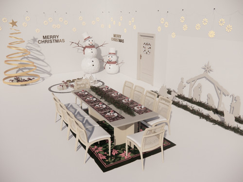 Christmas Decorated Environment Project | RevitImport