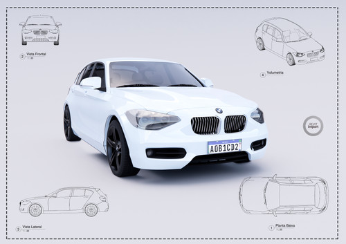 Bmw Série 1 Revit High Quality | RevitImport