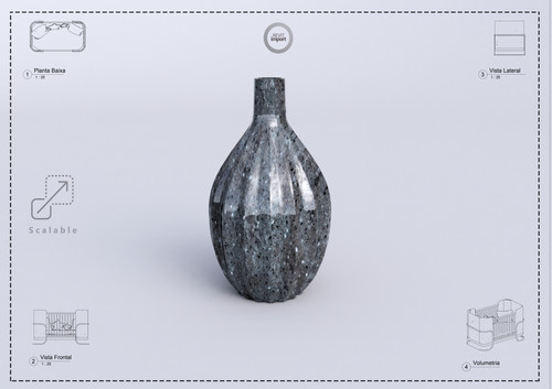 M Scalable Vase J11 Revit High Quality | RevitImport