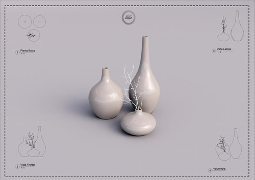 M Sculpture Decoration ED 183 Scalable Revit | RevitImport