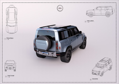 L Defender 2020 Revit High Quality | RevitImport