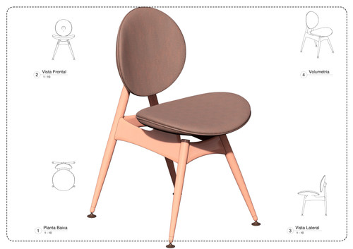 V Chair 03 Revit | RevitImport