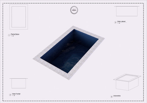 R Parametric Pool Rectangular Pool High Quality | RevitImport