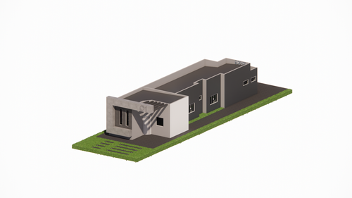 Basic Project House 2 Revit | RevitImport