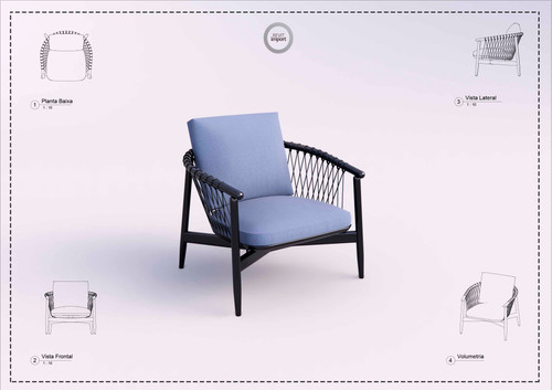Armchair 102 Revit High Quality | RevitImport