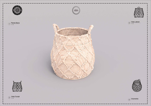 M Scalable Basket JCV 003 Revit High Quality | RevitImport