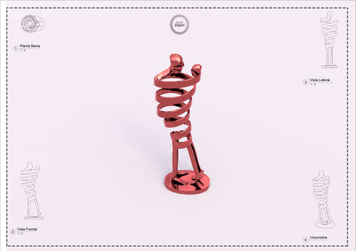 M Sculpture ED 131 Revit High Quality | RevitImport