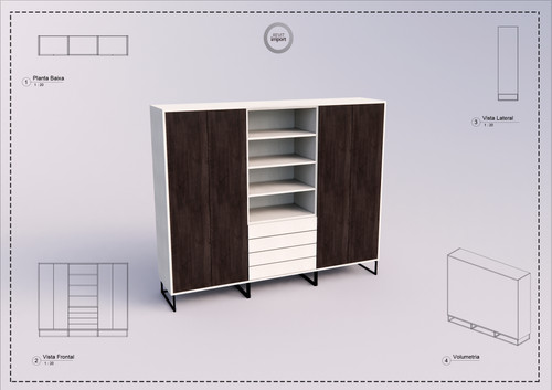 M 152 Parametric Wardrobe Revit | RevitImport