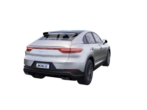 Porsche Cayenne Coupe Turbo Family Revit Car Block | RevitImport