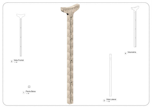 F Parametric Structural Pillar Double Head Without Cage for shed Revit ...